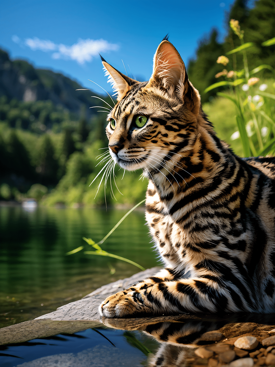 Savannah cat - Husse